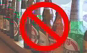 Public drinking banned now