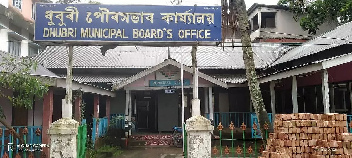 Office of Dhubri Municipal Board –a heritage building set to be demolished
