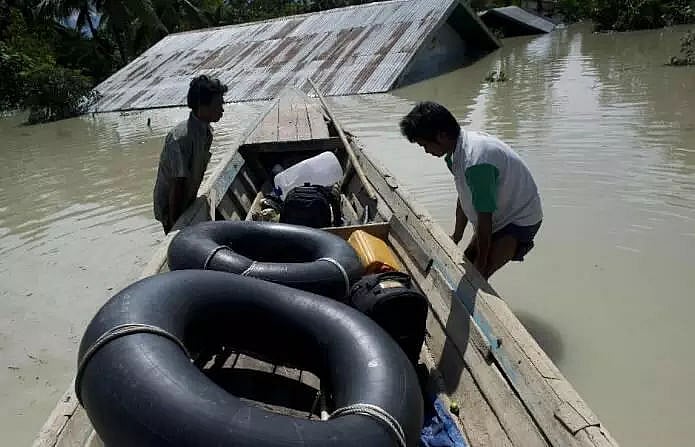 Flooding affects thousands in Myanmar following heavy torrential rain