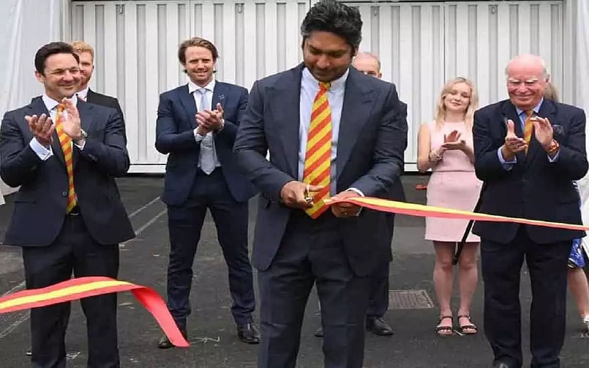 MCC President Kumar Sangakkara inaugurates new Compton, Edrich stands ...