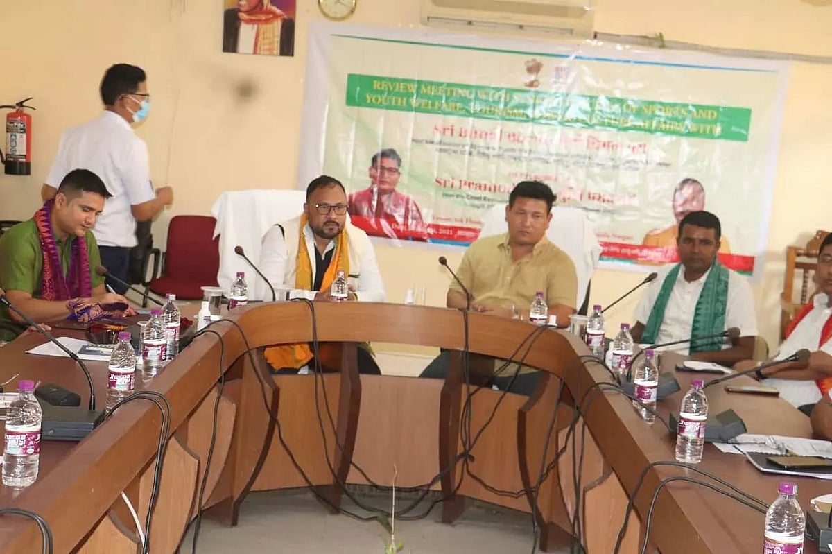 Power Minister Bimal Bora holds review meet at BTC secretariat