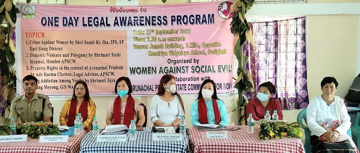 Legal awareness programme stresses women empowerment in Pasighat