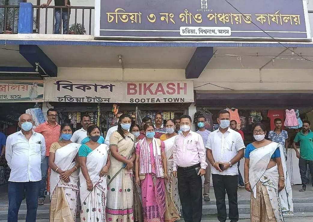 Assam Finance Minister Ajanta Neog visits Sootea