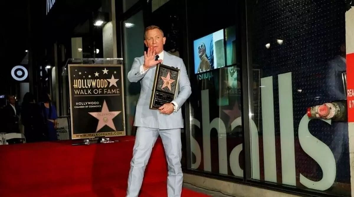 James Bond star Daniel Craig honoured on Hollywood Walk of Fame