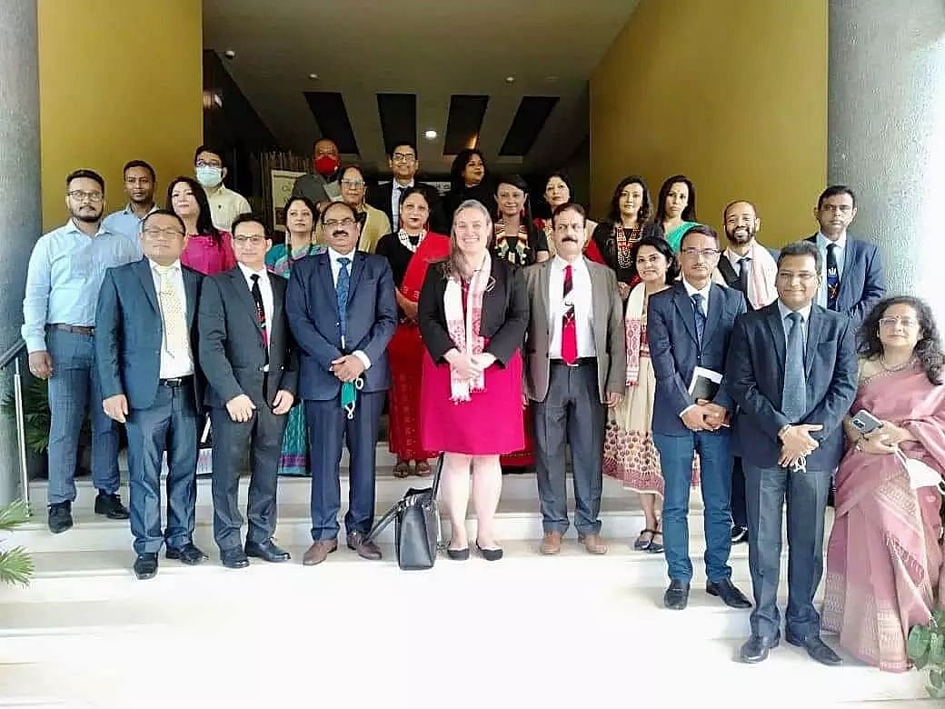 US Consulate General Melinda Pavek visits NEDFi in Guwahati