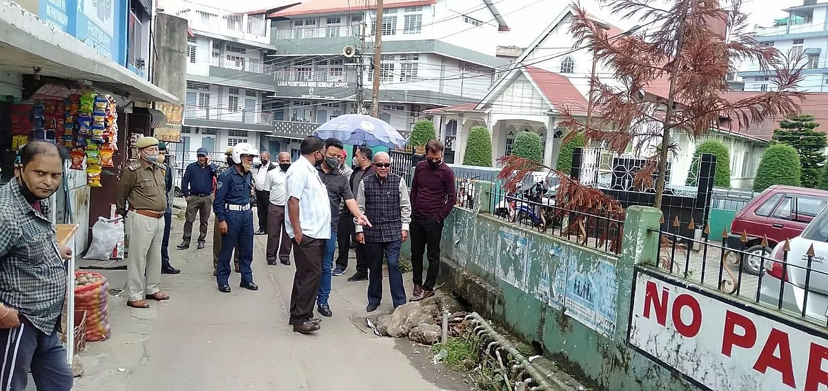 Meeting held regarding completion of water supply schemes, construction ...