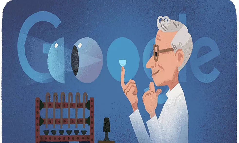 Otto Wichterle: Inventor of Contact Lenses Honoured by Google Doodle on ...