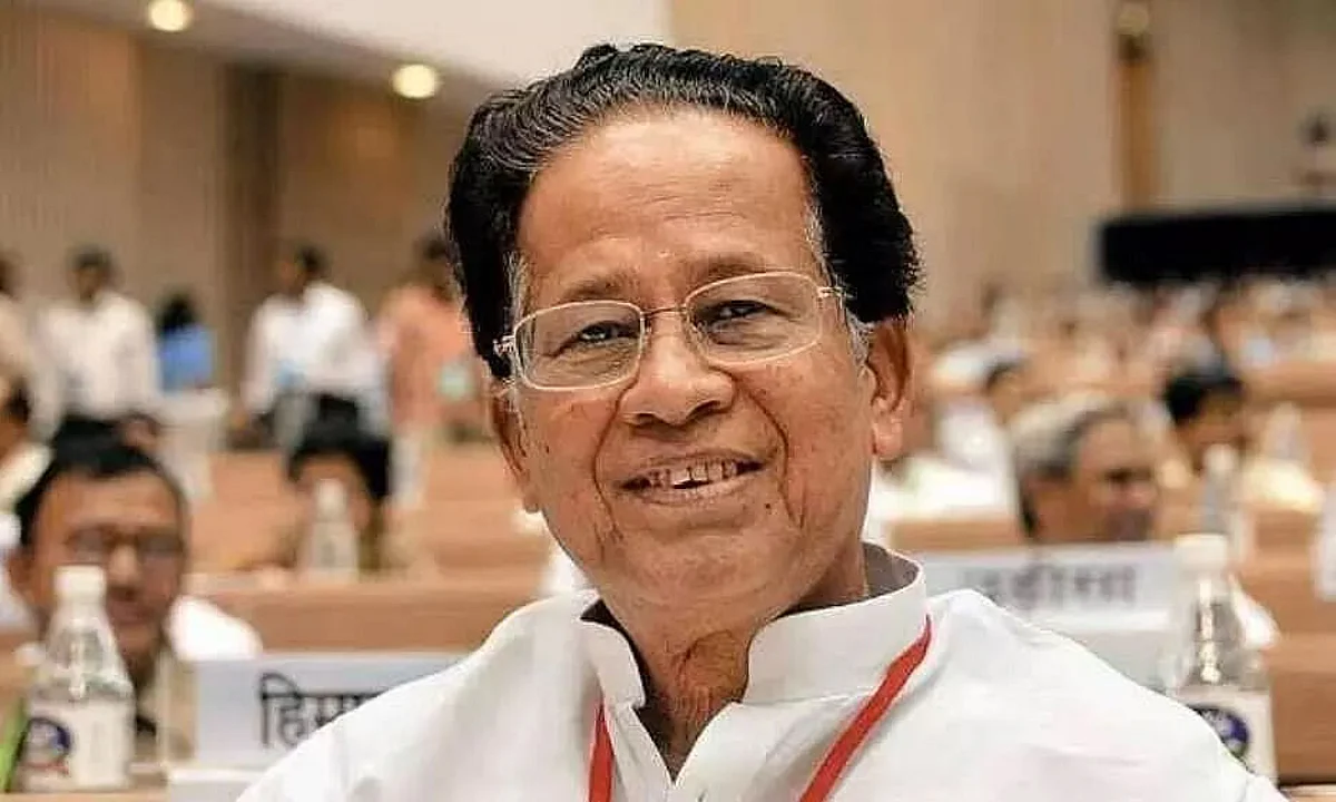 Former Assam Cm Tarun Gogoi Receives Padma Vibhusan Posthumously
