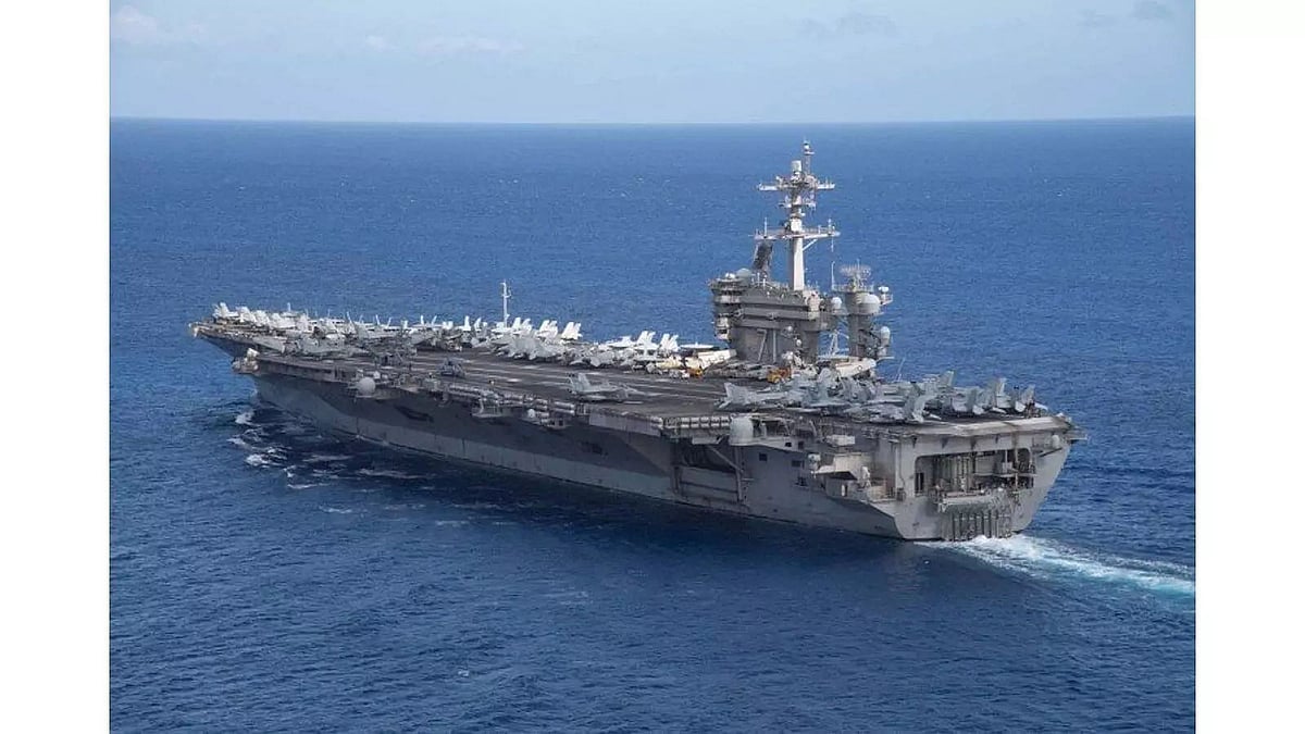 China uses fake US aircraft carrier Navy ships for missile target practice