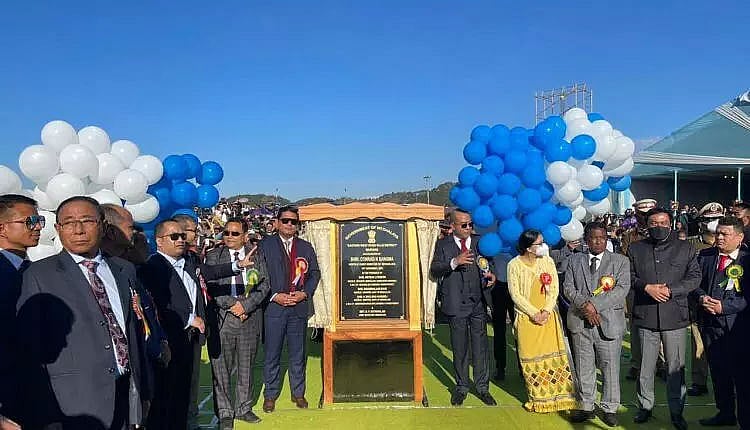 CM Conrad Sangma inaugurates new district of Eastern West Khasi Hills
