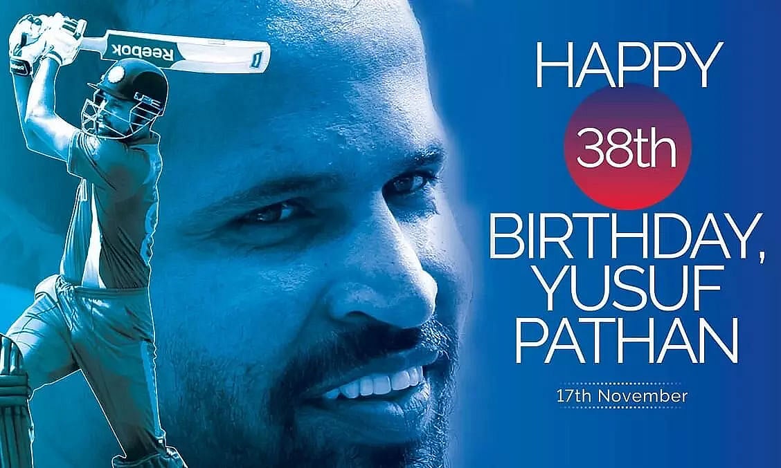 Former Cricket Star Yusuf Pathan Turns 38 Today- All You Need to Know ...