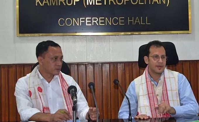 Newly appointed Kamrup (M) DC Pallav Jha holds session with media personnel