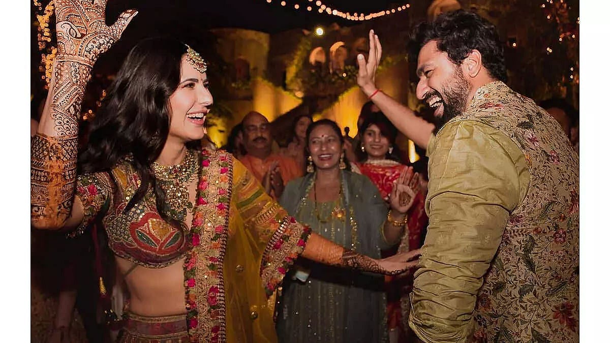 'KatVic' share their wedding 'Sangeet' pictures