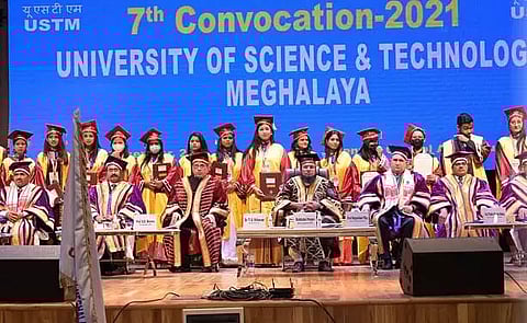 Seventh convocation of USTM concludes in Meghalaya