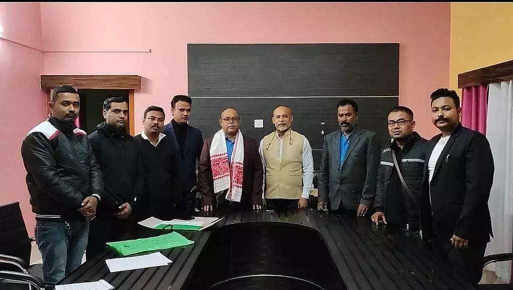 Meeting of LCC Alumni Association's executive committee held in Lakhimpur