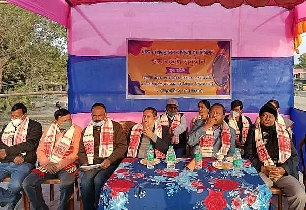 Construction of Sootea Press Club building begins