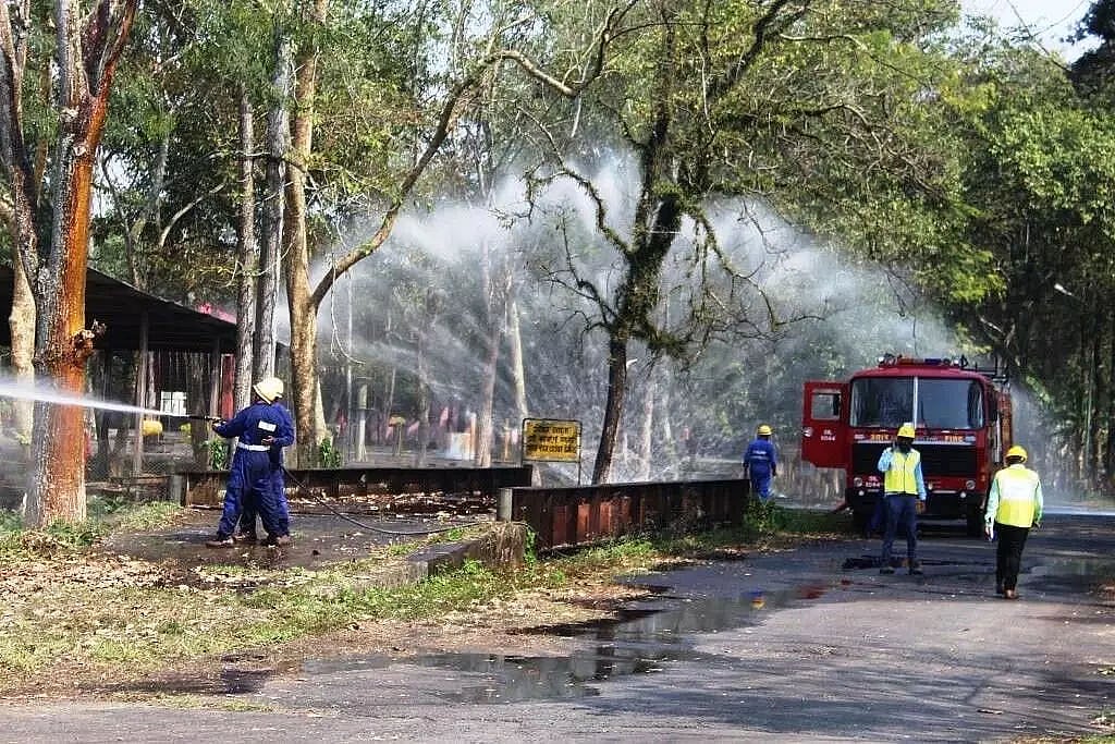 Offsite mock drill conducted at C2+ Recovery Unit of BCPL