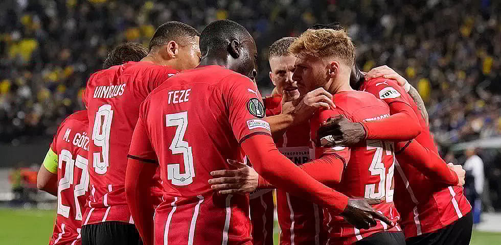 PSV Eindhoven Reach Round Of 16