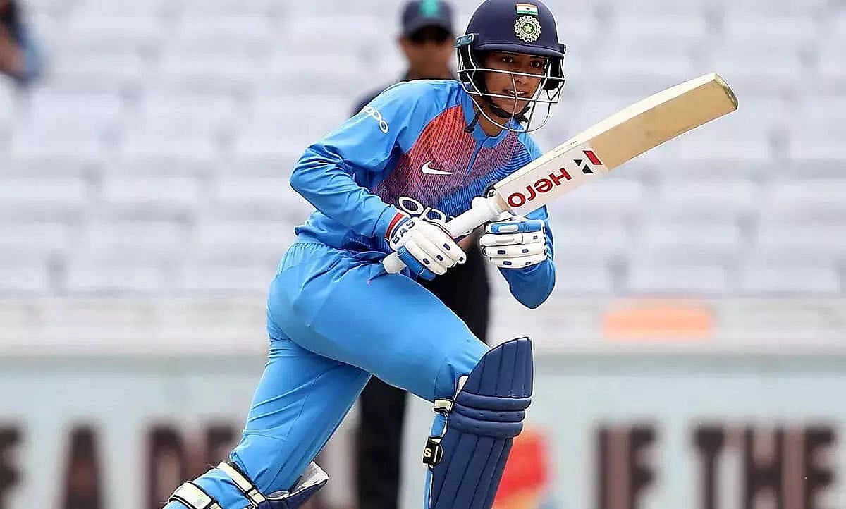 Smriti Stable After Being Struck On The Head In Warm-Up Game