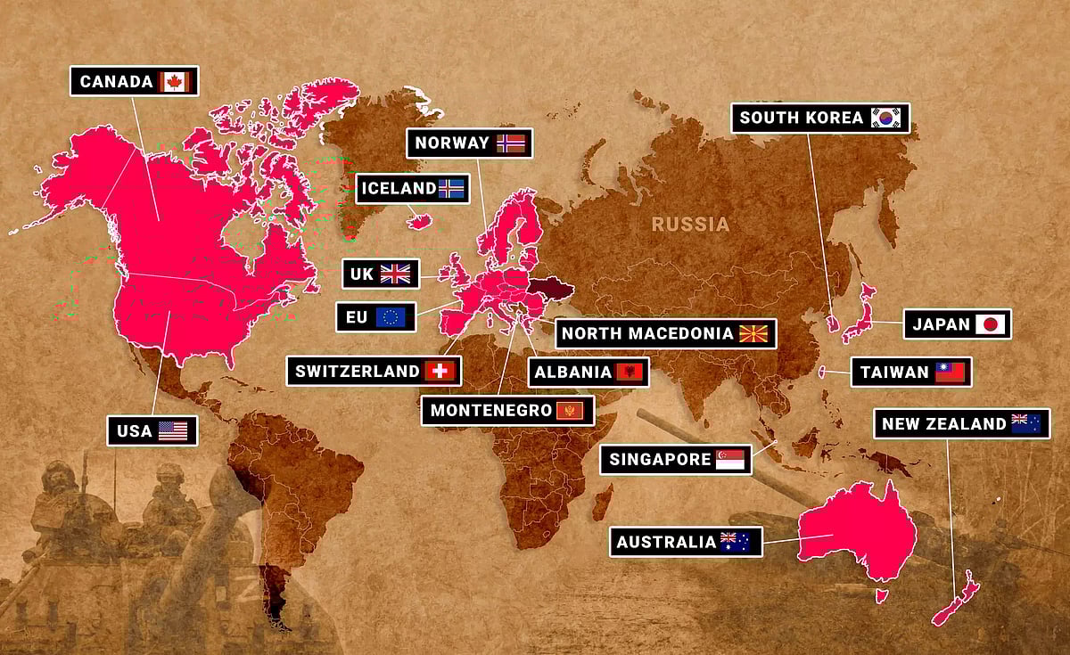 Russia Announces List of Unfriendly Countries And Territories Including ...