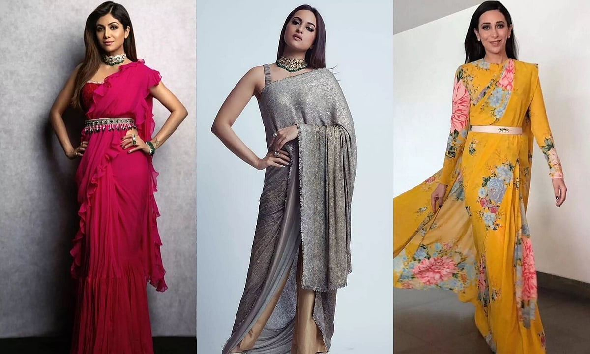 The modern drape - Drape Your saree In Different Ways