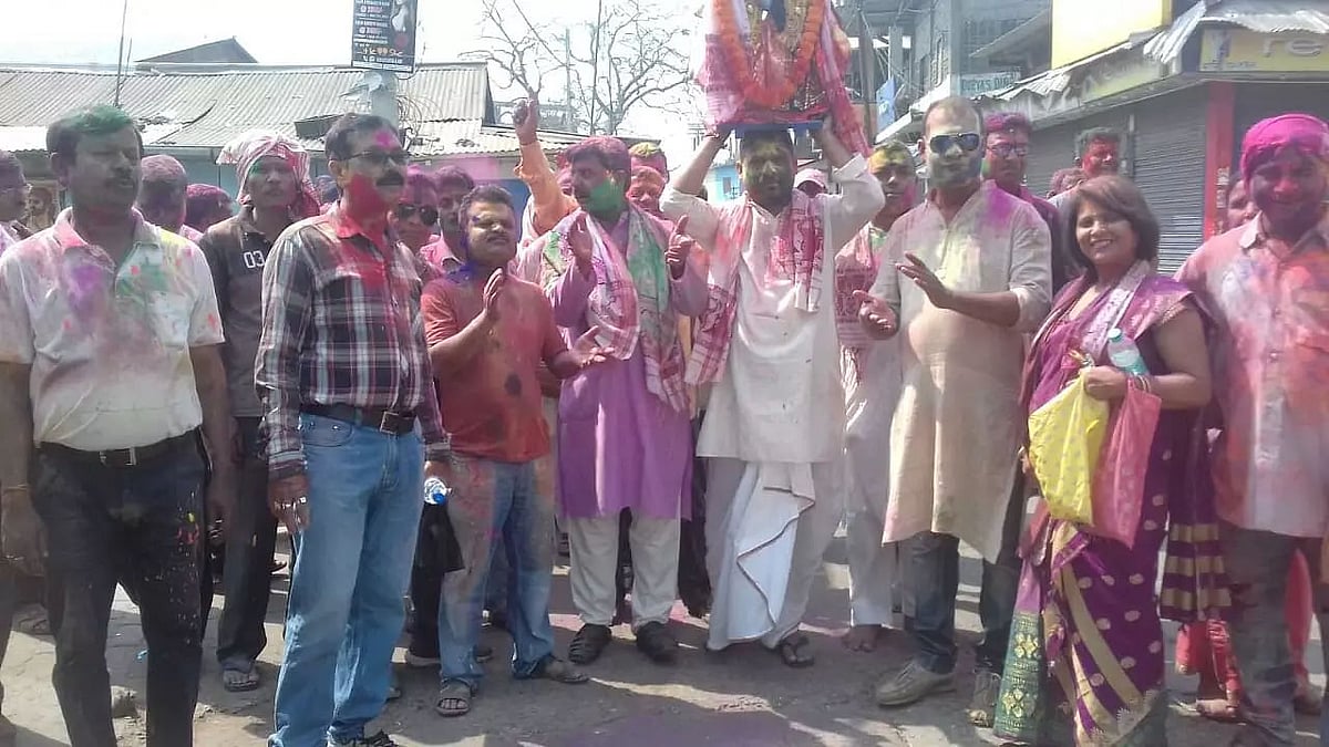 Holi celebrated with pomp and gaiety in Assam