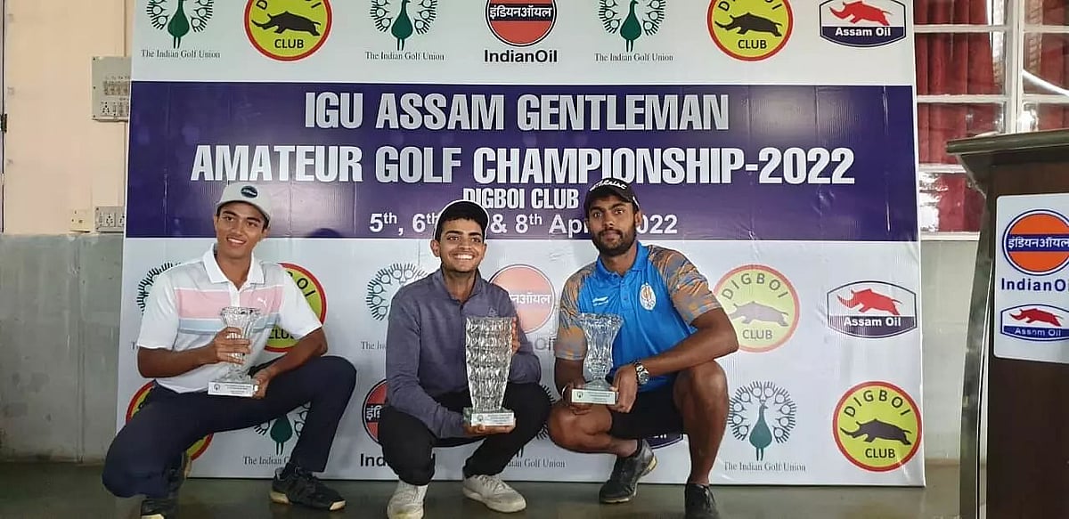 Milind Soni wins golf title in Digboi