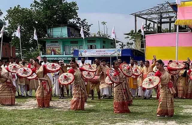 Rongali Bihu celebrations underway in Lakhimpur