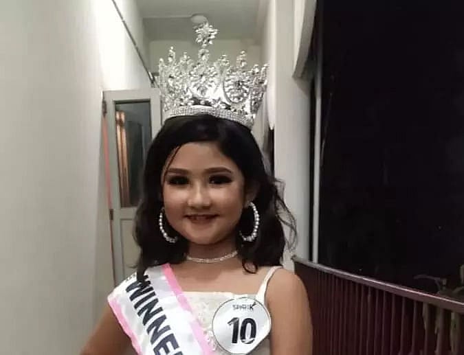 Rosy Newar of Lakhimpur district bags Junior Miss Assam title