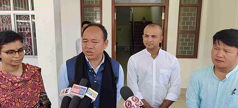 Sports Minister Mama Natung reviews preparations for HDMT event