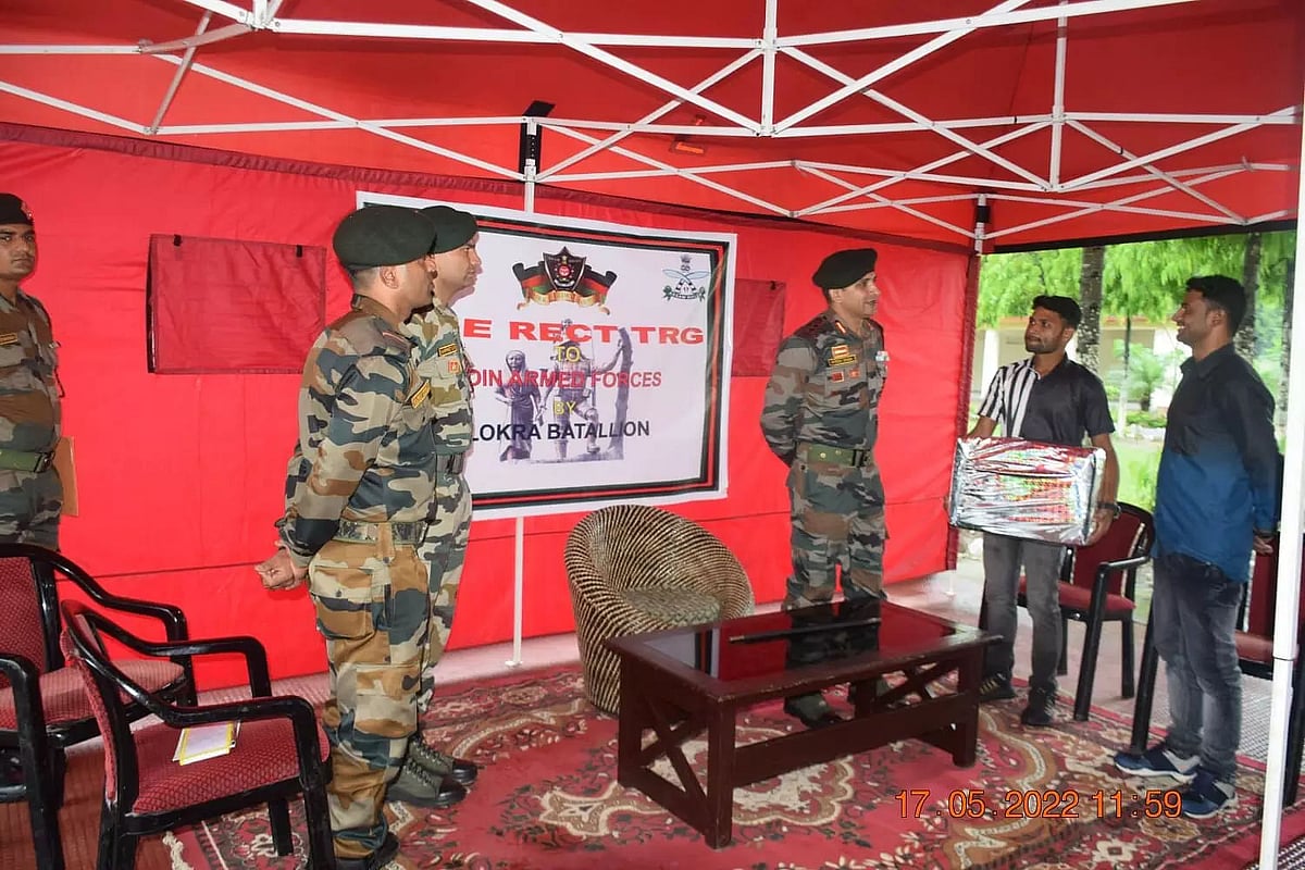 Assam Rifles conducts felicitation programme at Lokra