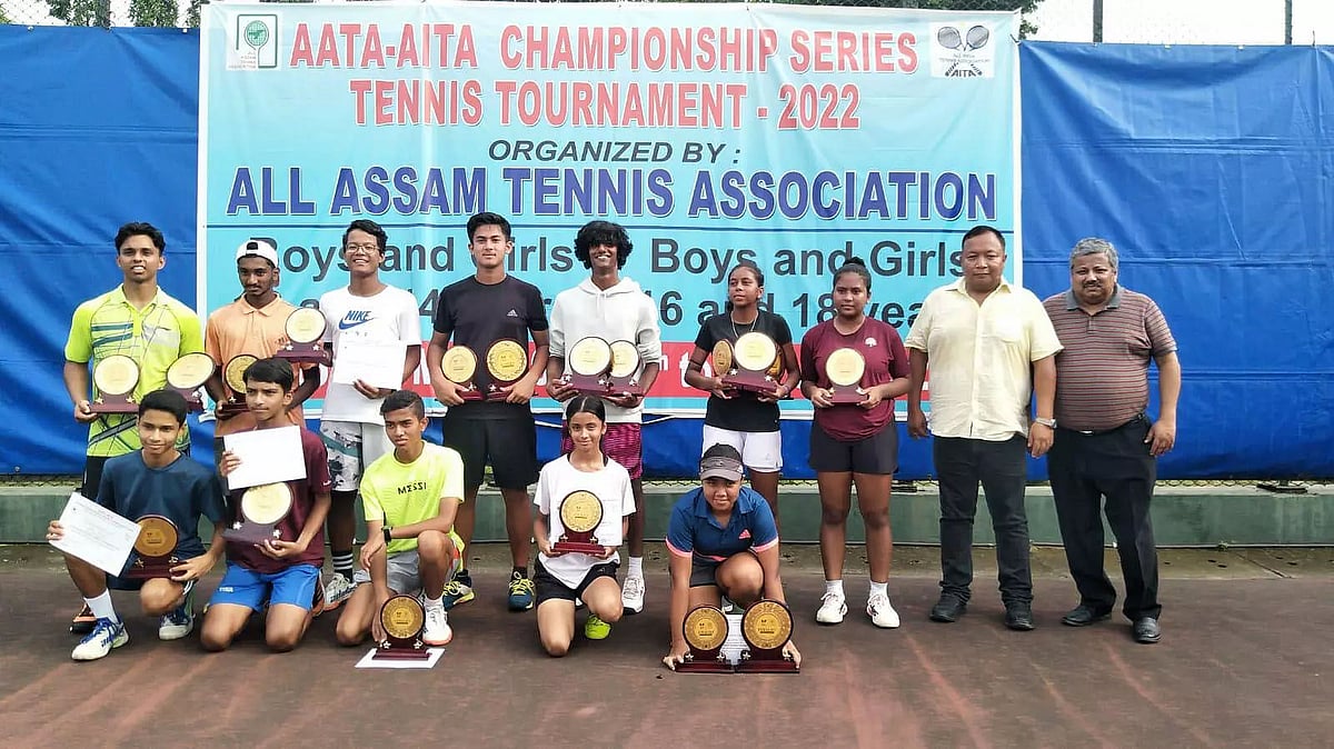 AITA Championship Series Tennis meet concludes; Triple Crown for Tania