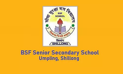 BSF Secondary School Umpling Recruitment 2022: PGT Vacancy, Job Opening