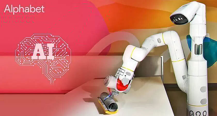 Google adds AI language skills to Alphabet's helper robots