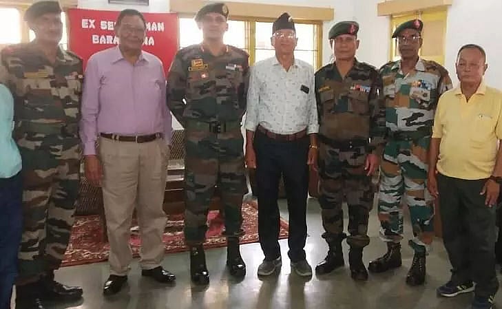 Get-together held for ex-servicemen by Lokra battalion of Assam Rifles
