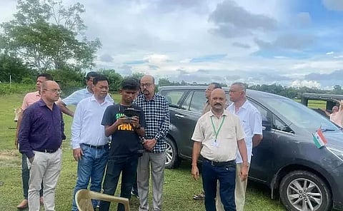 SITA vice chairman Ramen Deka visits to Golaghat, Jorhat