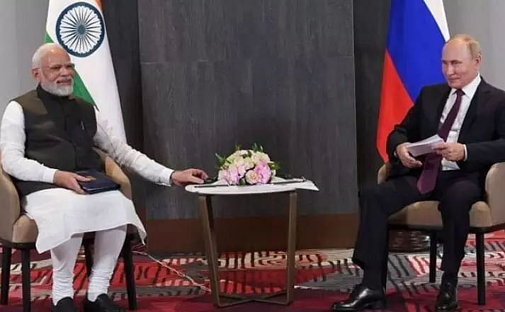 SCO Summit: Prime Minister Narendra Modi meets Vladimir Putin, Recep ...
