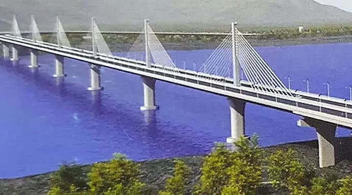 Assam's first 6-lane bridge over river Brahmaputra is 62% complete