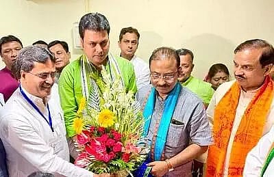 Former Tripura Chief Minister Biplab Kumar Deb elected to Rajya Sabha