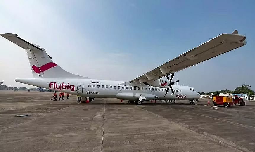 Flybig Takes Off From Imphal to Tezu