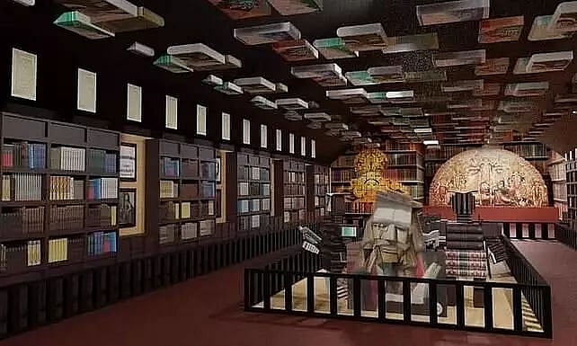 Guwahati: Unique Library Themed Puja Pandal at Chatribari