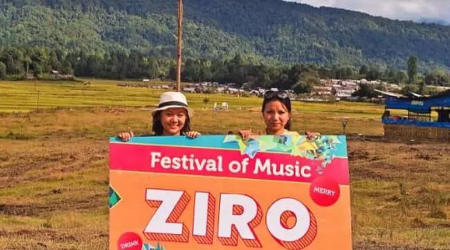 ITBP jazz band mesmerizes locals tourists at Ziro Festival of Music