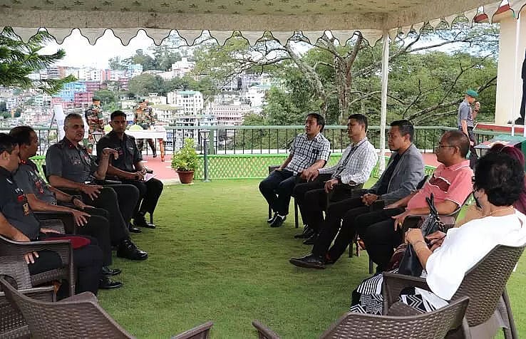 Assam Rifles Major Gen Nambiar chairs NGO conclave at Aizawl