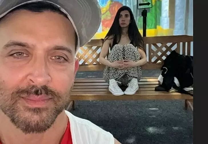 Bollywood star Hrithik Roshan shares first picture of girlfriend Saba ...