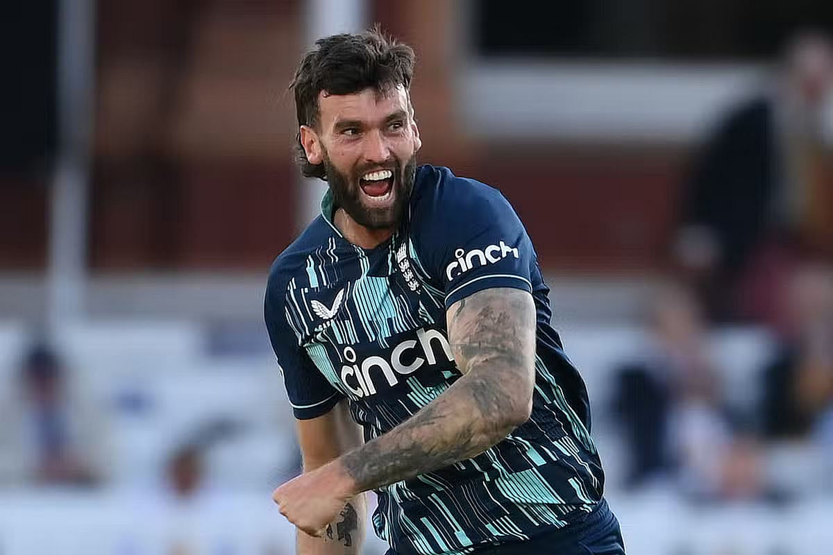 English cricketer Reece Topley ruled out due to left ankle ligament ...