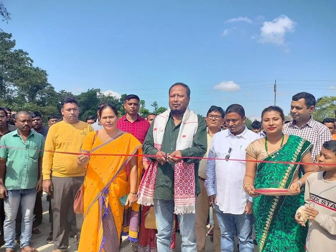 Sootea MLA Padma Hazarika inaugurated new filling station at Bokabil