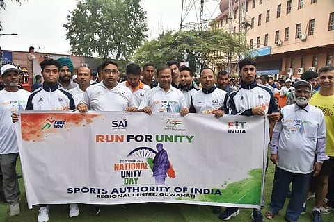 Assam : Run for Unity to Commemorate Sardar Patel's Birthday