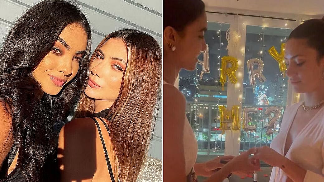 Miss Argentina 2020 Mariana Varela and Miss Puerto Rico 2020 Fabiola ...