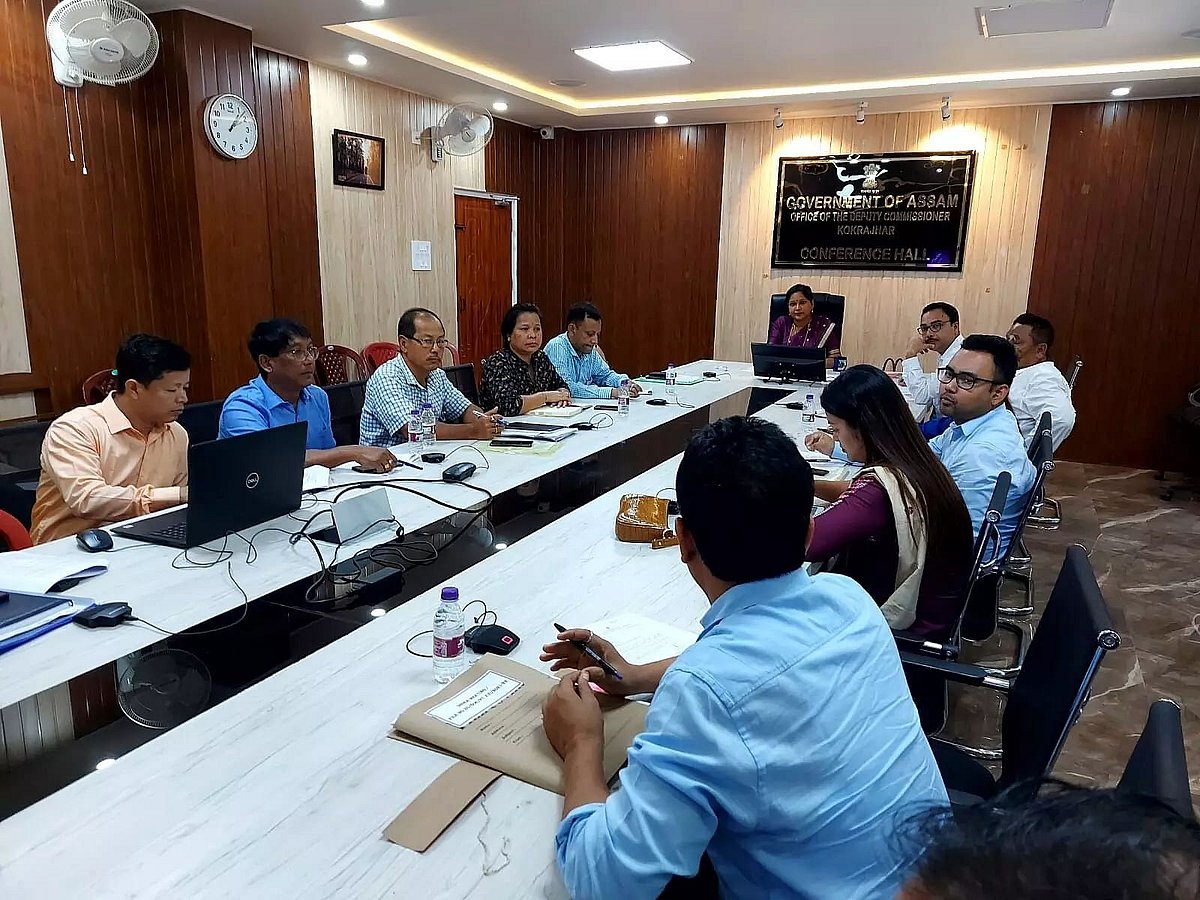 Kokrajhar Deputy Commissioner (DC) holds meet to review progress of schemes