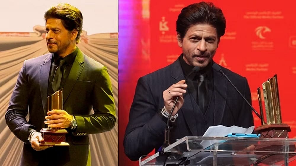 Bollywood megastar Shah Rukh Khan (SRK) receives Global Icon of Cinema ...